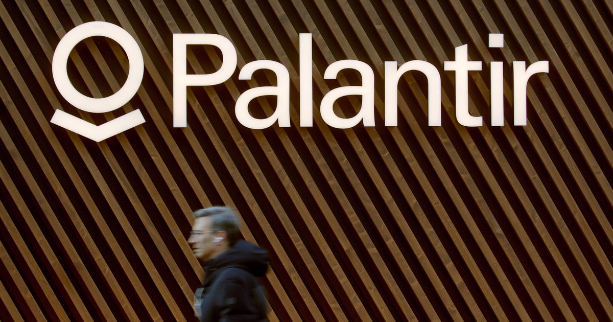 Palantir shares jump 30% in stock market debut - CBS News