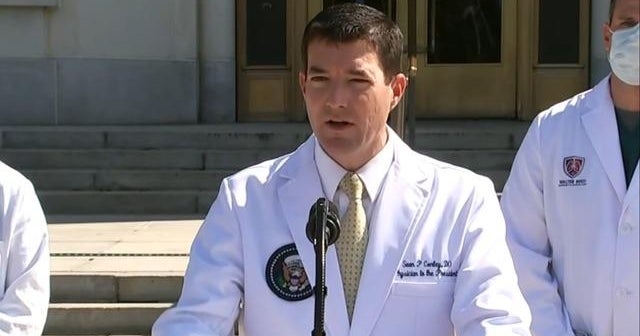 Trump could be discharged as early as Monday, physician says - CBS News