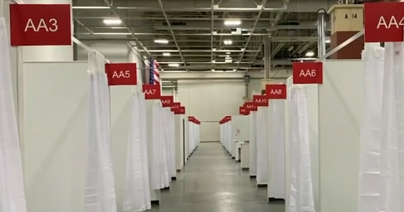 Field hospital at Wisconsin state fairgrounds will open for COVID-19 ...