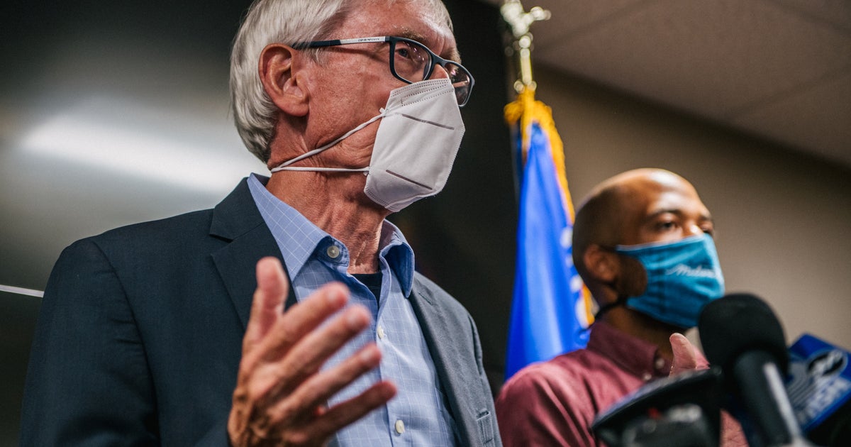 Wisconsin Judge Upholds Gov. Tony Evers' Mask Mandate - CBS Chicago
