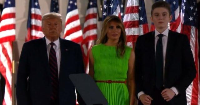Melania Trump reveals son Barron tested positive for coronavirus - CBS News Melania Trump reveals son Barron tested positive for coronavirus - CBS News