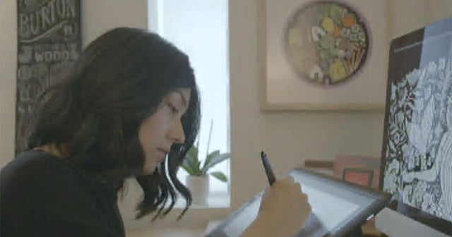 Artist Dana Tanamachi draws inspiration from family legacy - CBS News