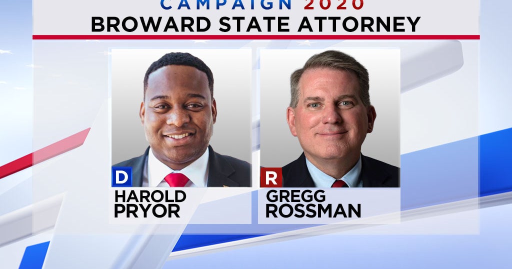 Harold Pryor Declared Winner Over Gregg Rossman In Broward State ...