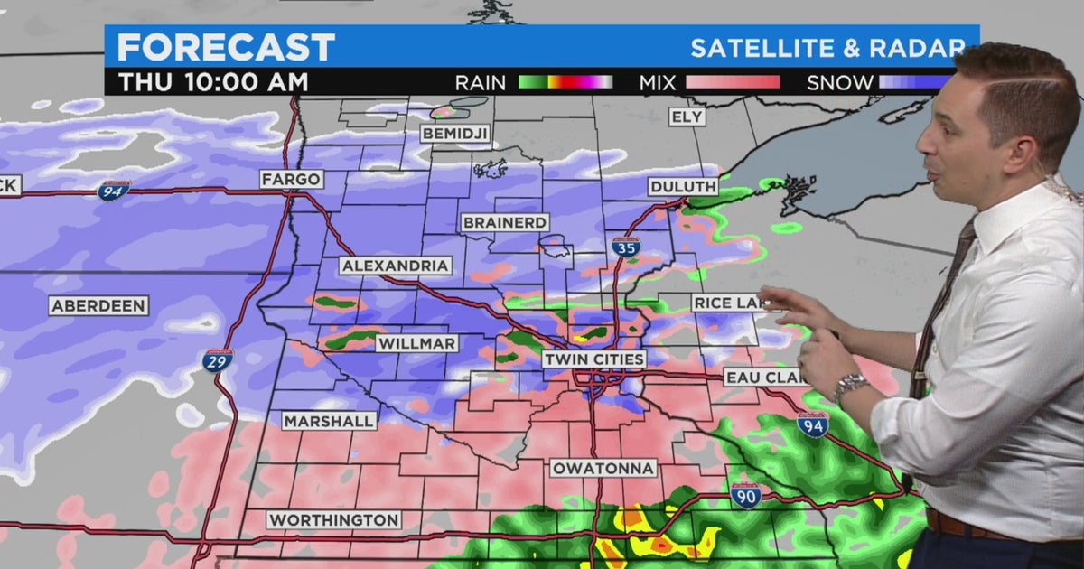 Minnesota Weather: Heavy Snow, 'Thunder-Sleet,' Rain All Fall On ...