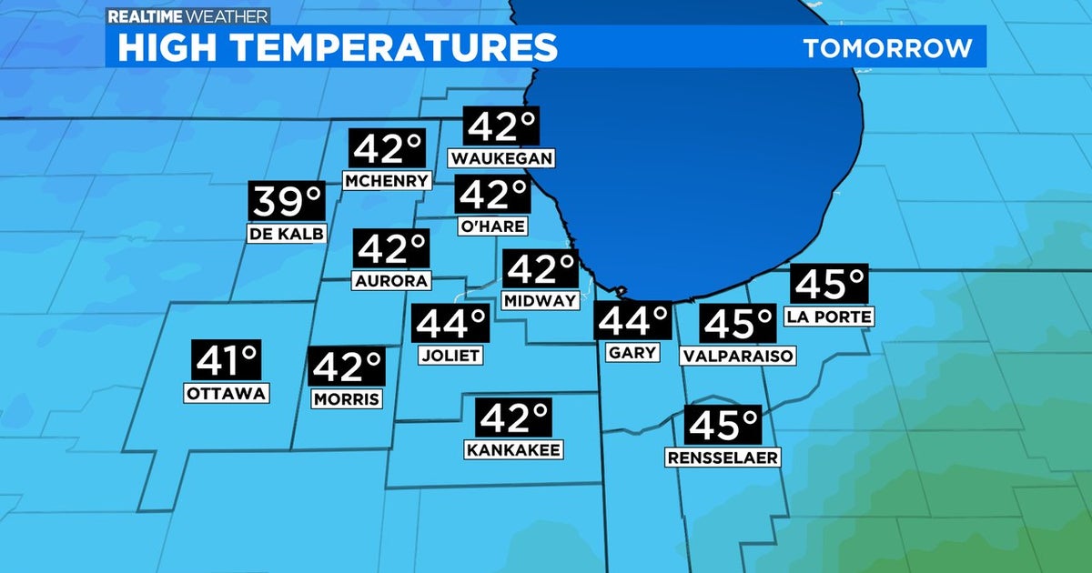 Chicago Weather: Light Rain And Snow Coming For Overnight Hours - CBS ...