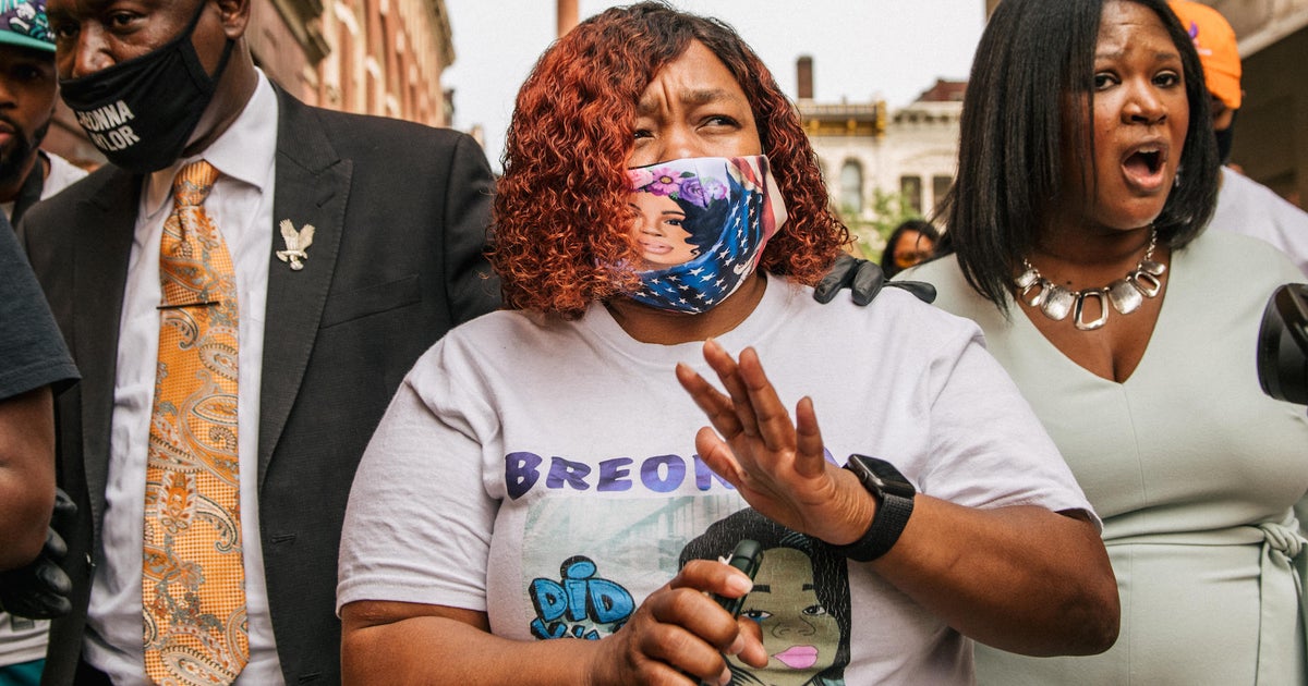 Families of Breonna Taylor, George Floyd, Jacob Blake and Alvin Cole ...