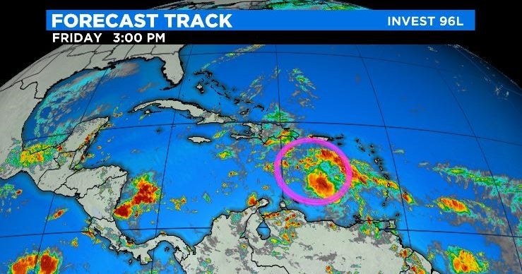 Another Tropical Depression Expected To Form In Caribbean - CBS Texas
