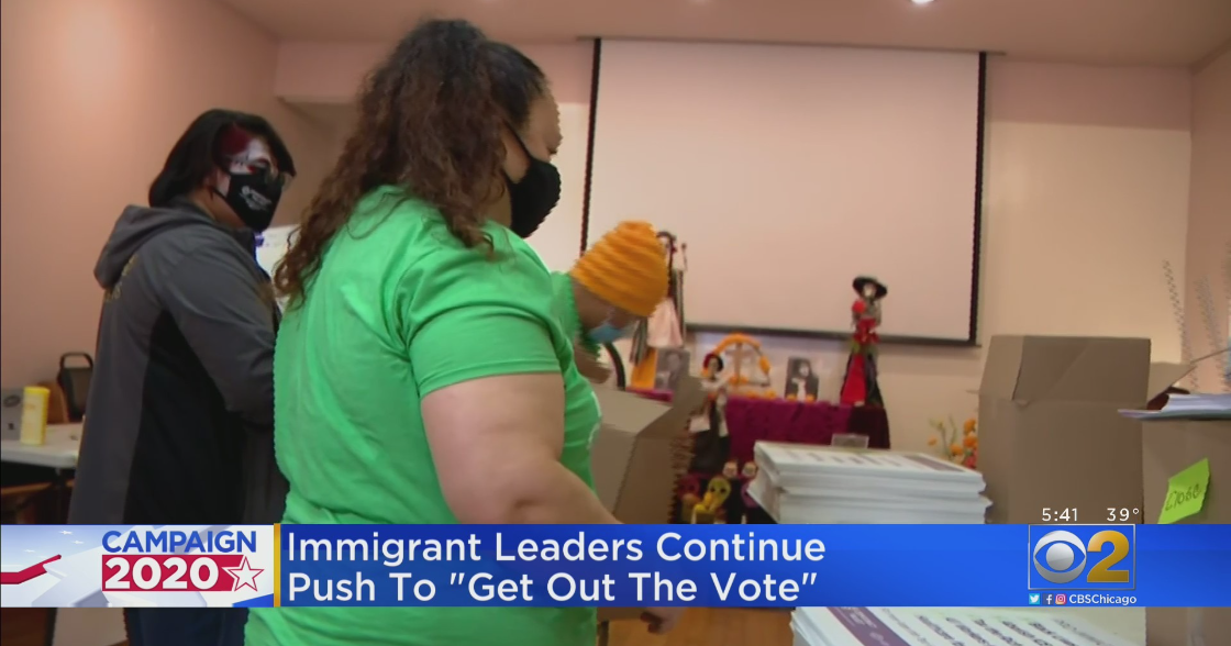 2 Days Before Election Day, Immigrant Community Leaders Head To Pilsen ...