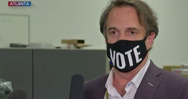 Georgia election official on "shameful" threats against poll worker ...