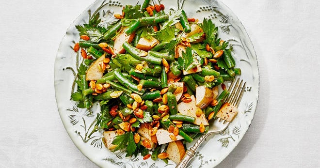 Recipe: Smashed Green Beans With Lemony Sumac Dressing - CBS News