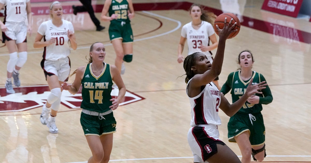 No. 2 Stanford Women Rout Cal Poly In 1st Game Since Start Of Pandemic ...