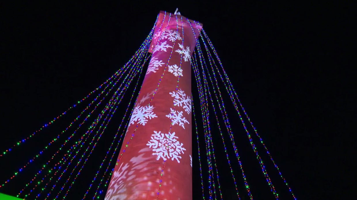 Baltimore's Washington Monument Shines With New LED Light System - CBS ...