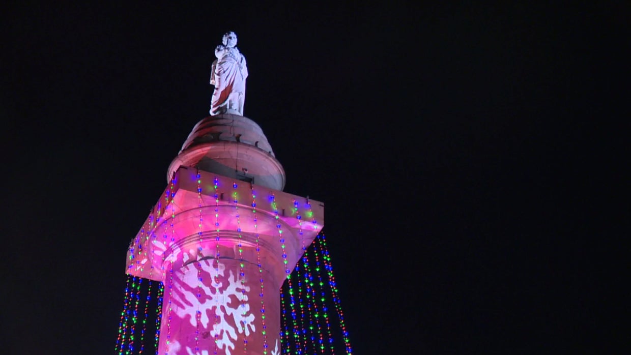 Baltimore's Washington Monument Shines With New LED Light System - CBS ...