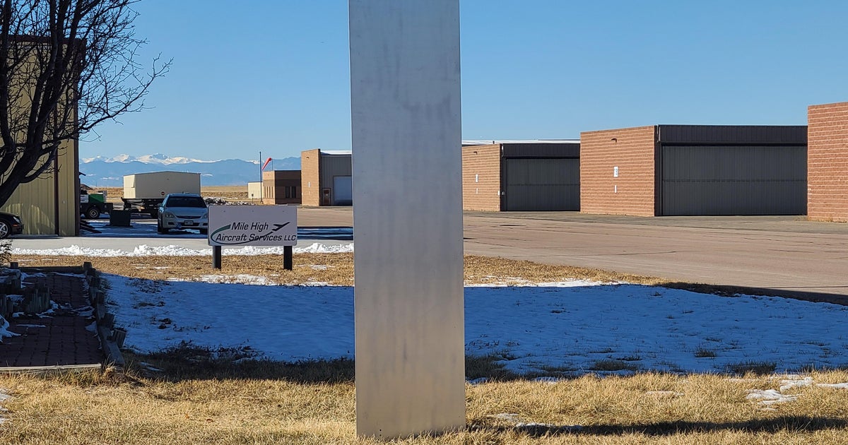 Monolith 'Appears' Near Space Port In Colorado - CBS Colorado