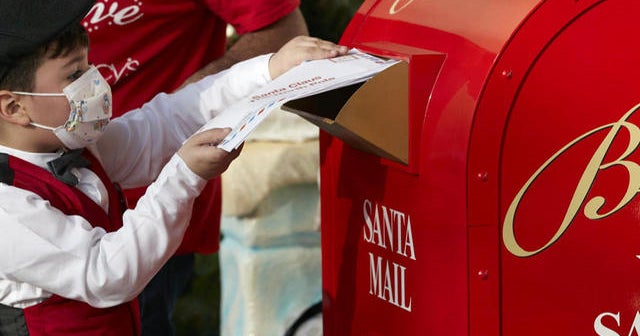 5-year-old becomes "Santa's mailman" thanks to Make-a-Wish Foundation ...