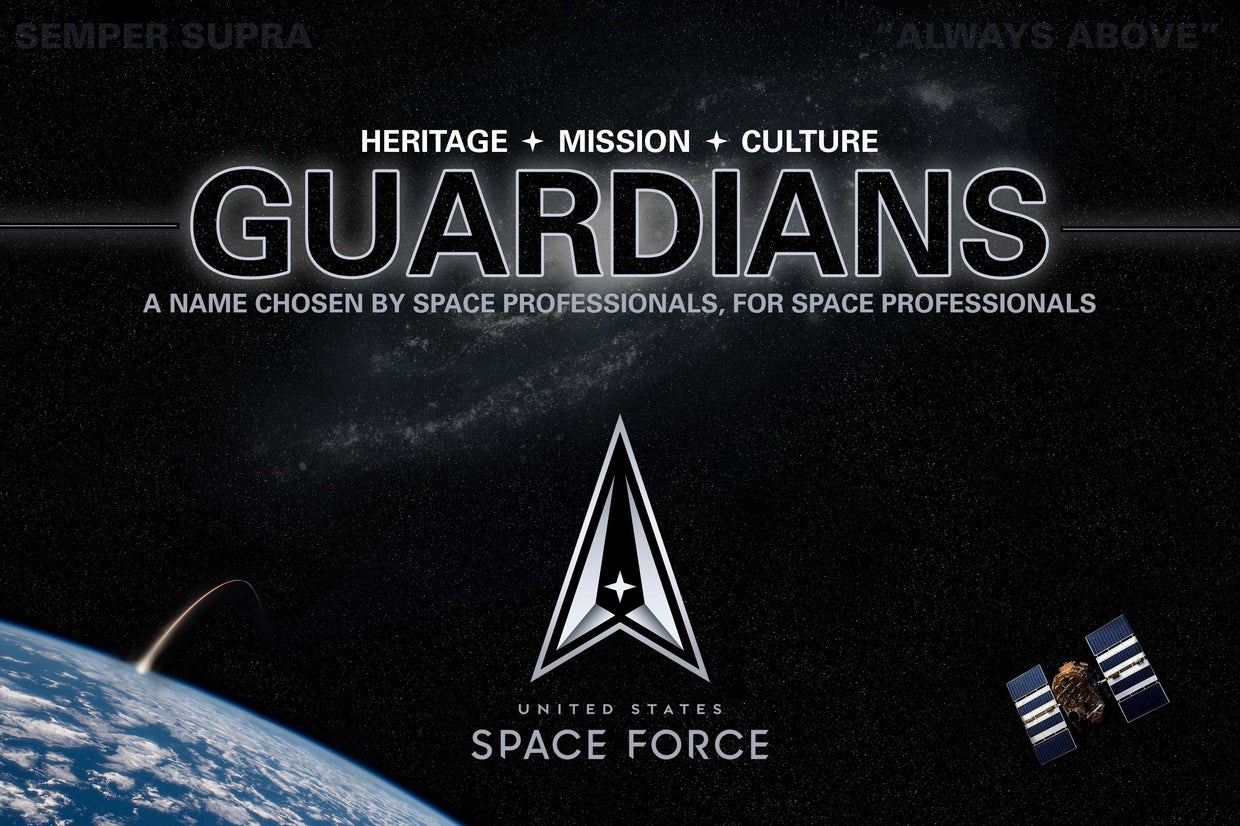 Pence reveals U.S. Space Force troops will be called "guardians" - CBS News