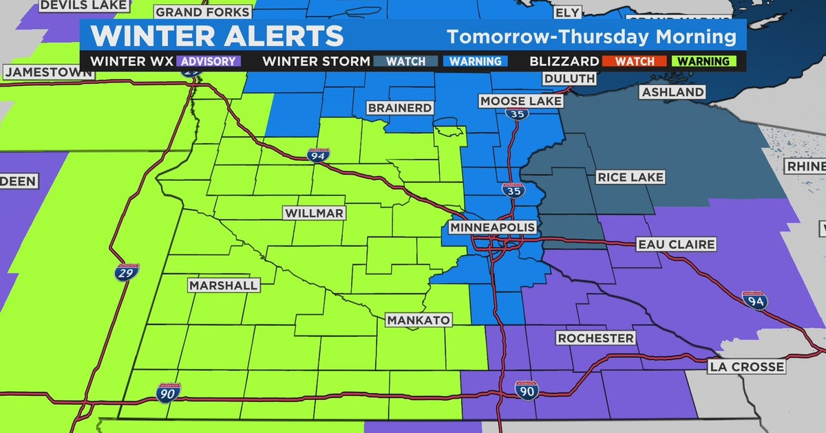 Minnesota Weather: Blizzard And Winter Storm Warnings Issued For ...