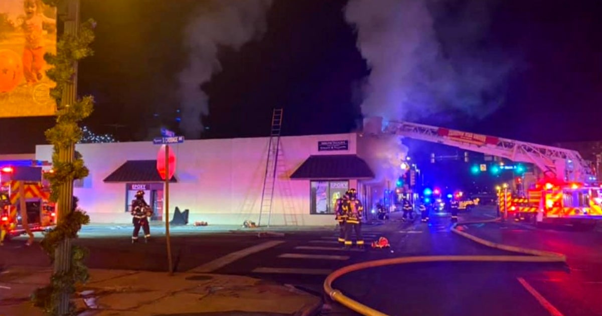 Salon Catches Fire In Brighton, Smoke Causes Heavy Damage - CBS Colorado