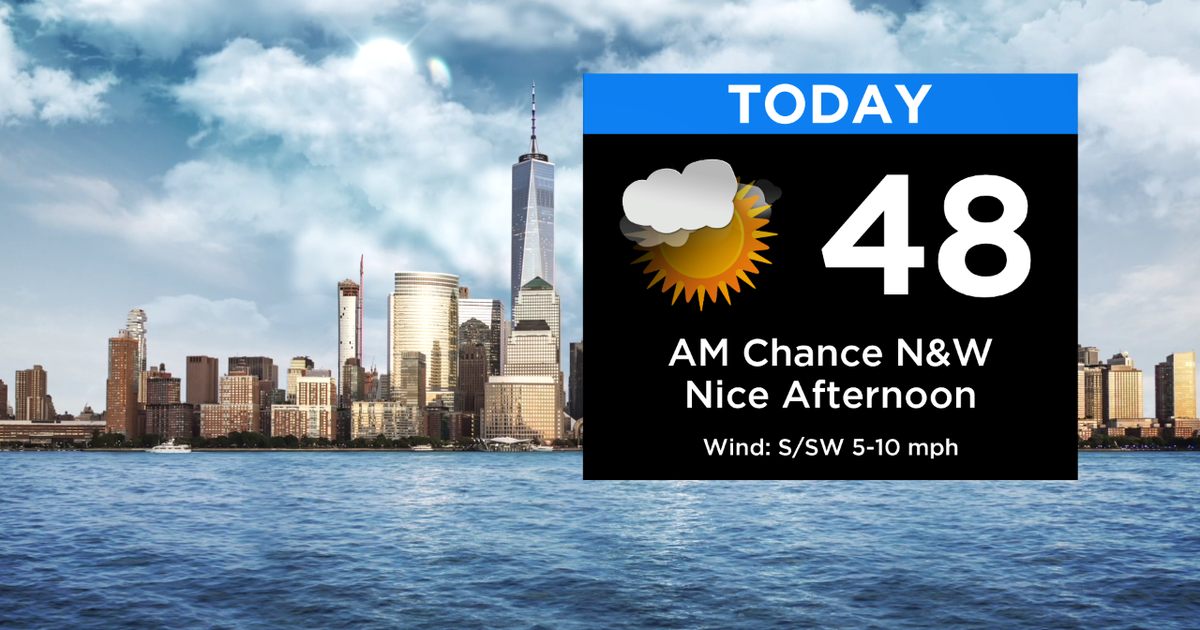 New York Weather: CBS2's 12/28 Monday Afternoon Forecast - CBS New York
