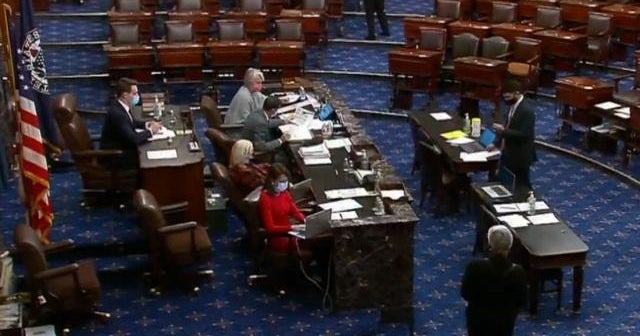 Congress overrides Trump's veto for first time - CBS News