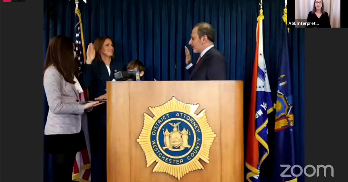 New Westchester County D.A. Mimi Rocah Sworn In - CBS New York