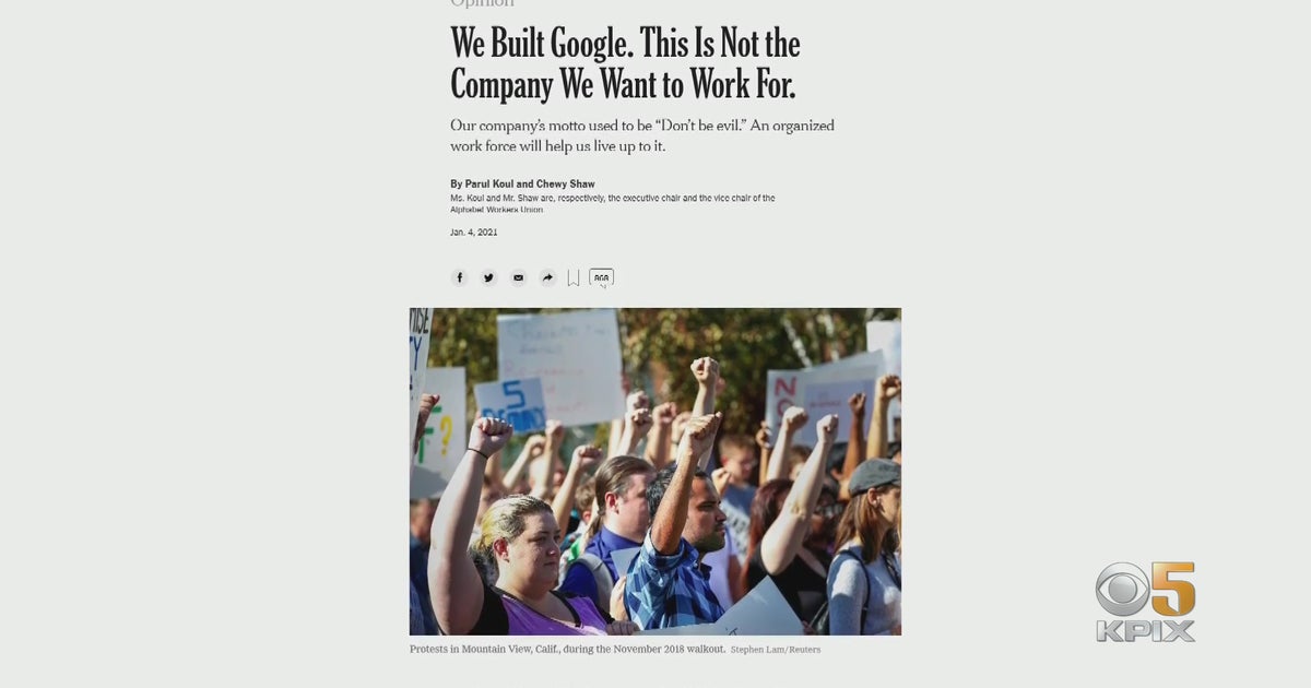 Google Workers Vote To Form Company's First-Ever Union; Will Workers At ...