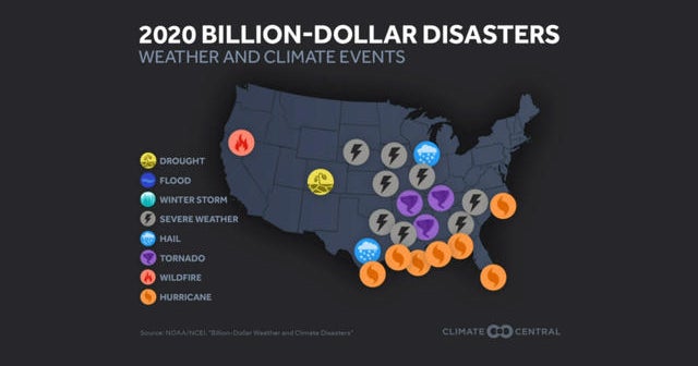 U.S. breaks record for billion-dollar weather and climate disasters in ...