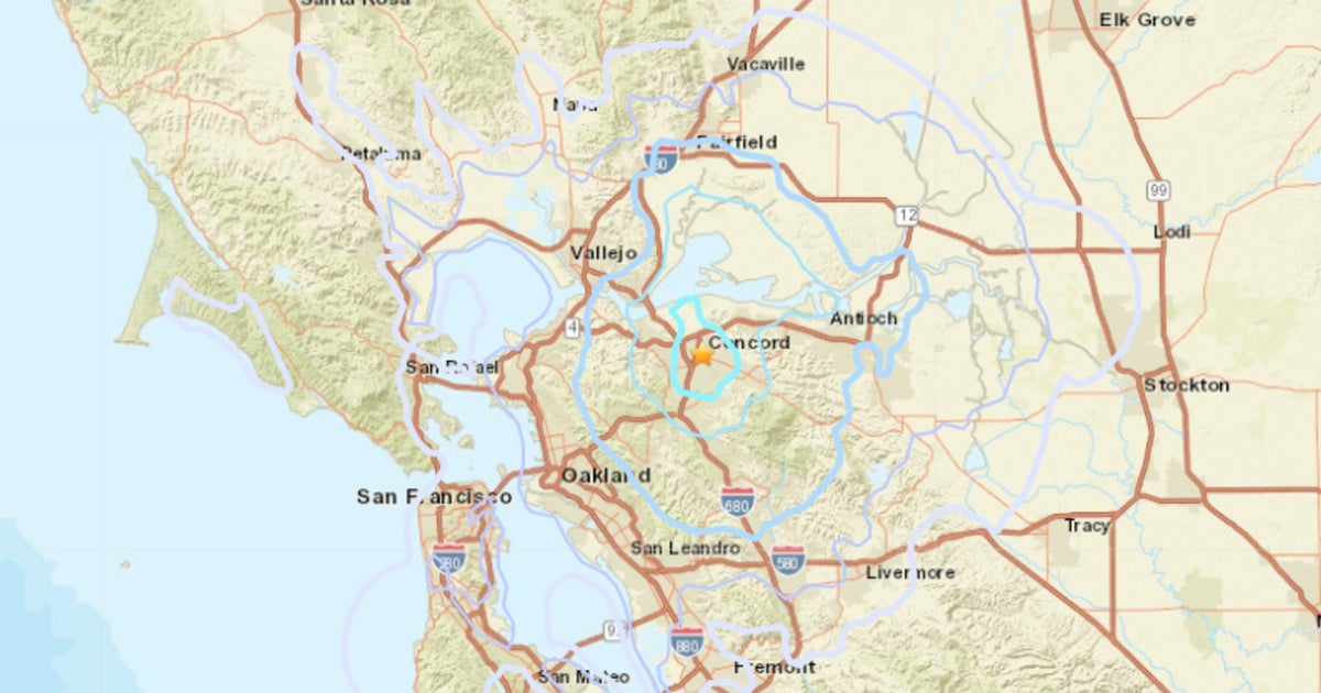 3.8-Magnitude Quake Gives Bay Area Quick Jolt; Shaking Felt Into Valley ...