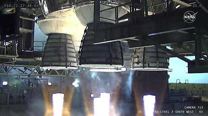 NASA blames moon rocket engine shutdown on hydraulic system software ...
