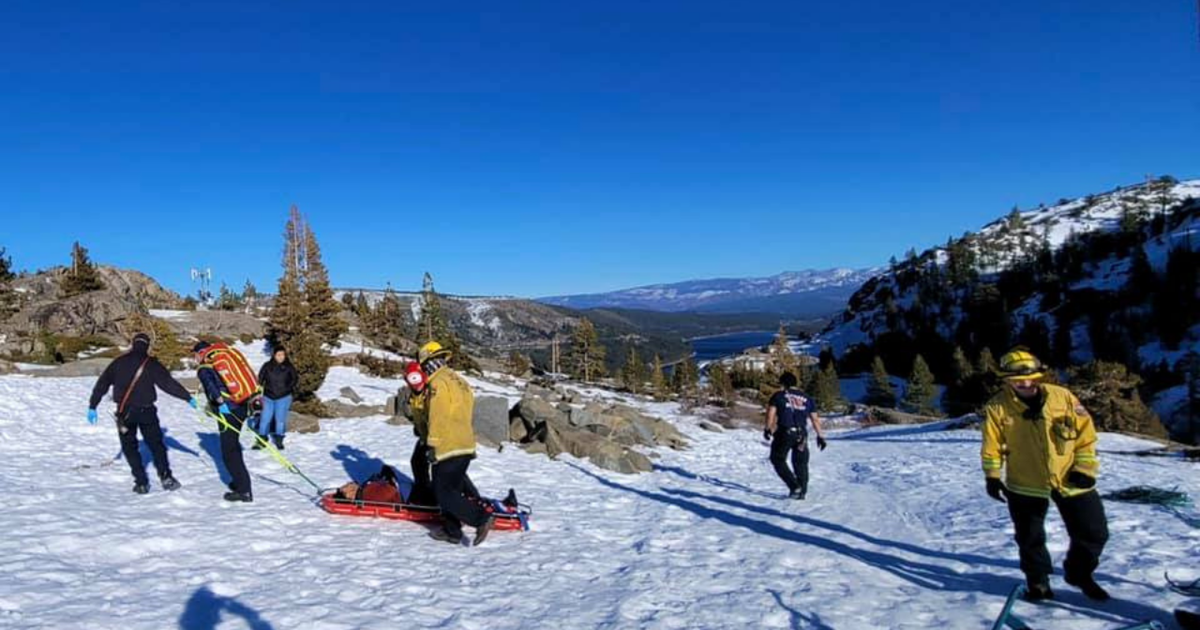Cal Fire Rescues Injured Person After Sledding Accident At Donner ...