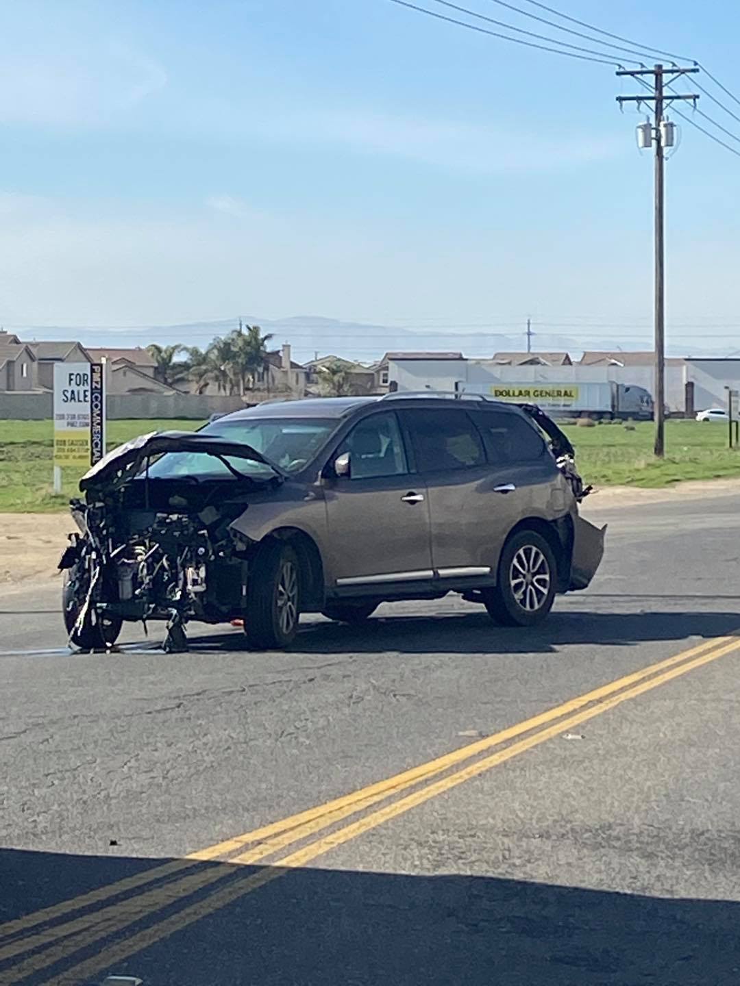 Ceres Crash Injures 1, Causes Diesel Fuel Spill - CBS Sacramento