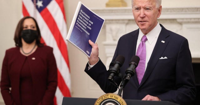Biden signing executive orders on economic relief amid pandemic - CBS News