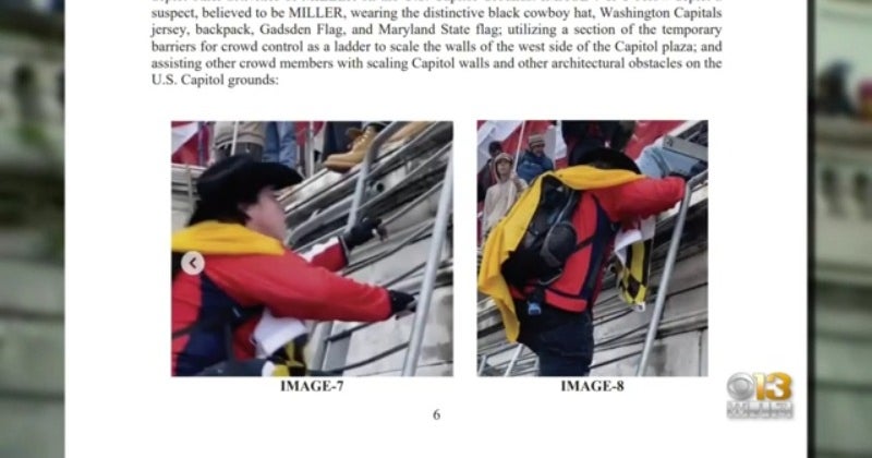 Alleged Capitol Rioter Matthew Miller Released To His Mother While ...