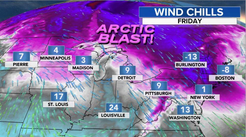 Major snowstorm to impact 100 million people across Midwest and ...