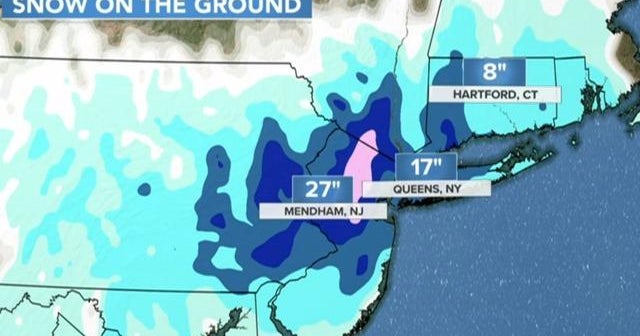 East Coast storm to continue dumping snow - CBS News East Coast storm to continue dumping snow - CBS News