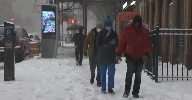 Millions in the path of a slow-moving winter storm - CBS News