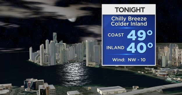 Miami Weather: Coldest Night Of The Year Expected Tuesday - CBS Miami