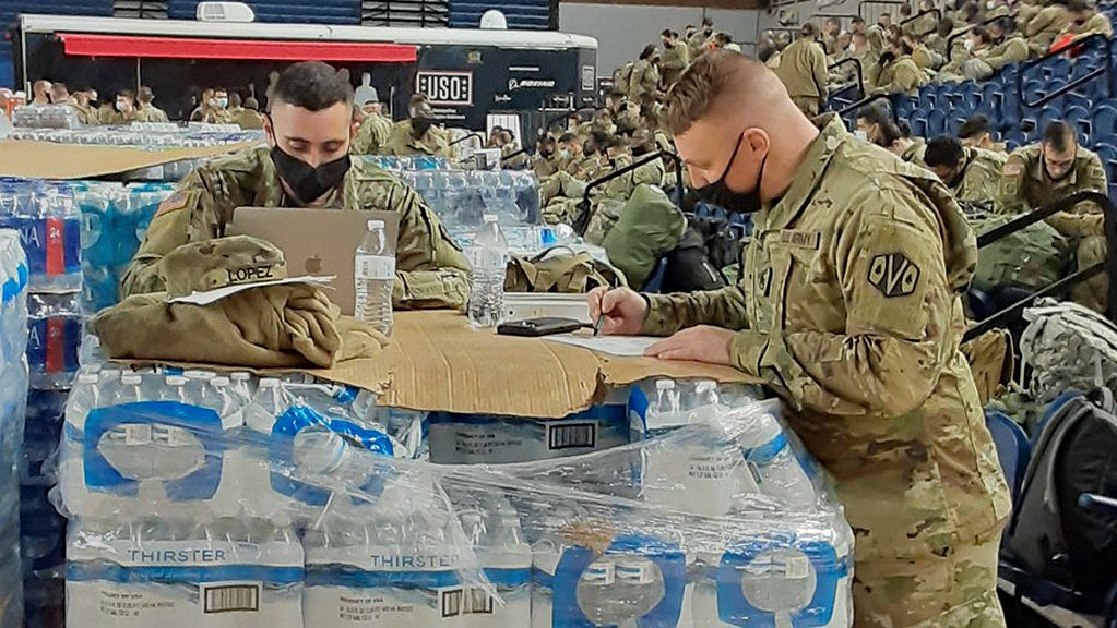 More Than 500 Massachusetts National Guard Members Back In Washington ...