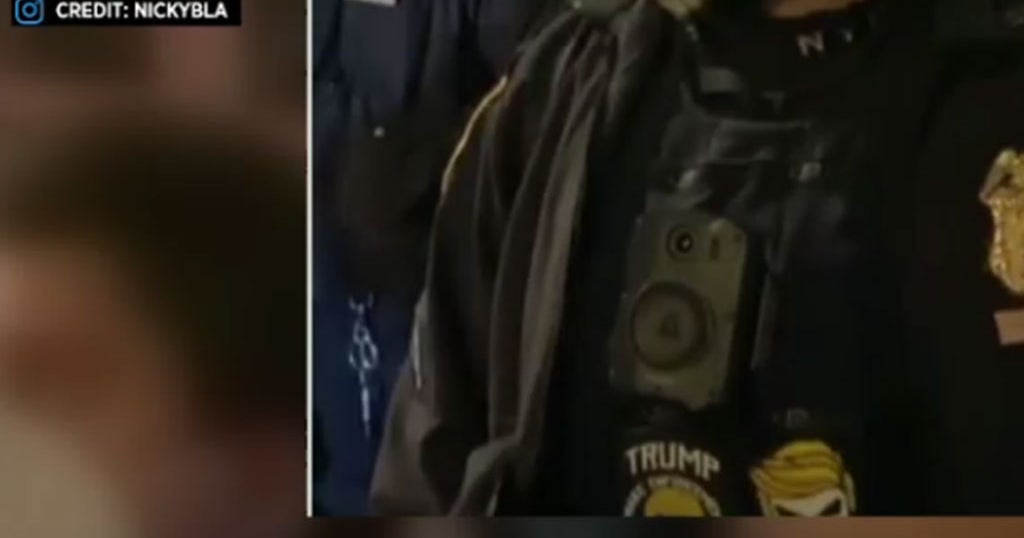 NYPD Officer Under Investigation For Wearing Pro-Trump Patch While In ...
