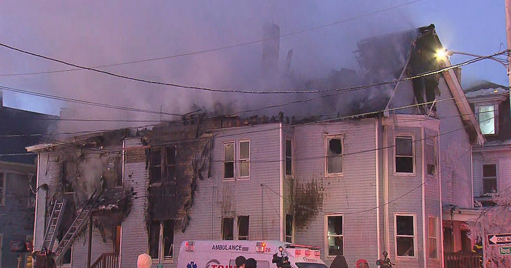 1 Dead, 3 Seriously Hurt As Fire Guts Lowell Multi-Family Home - CBS Boston