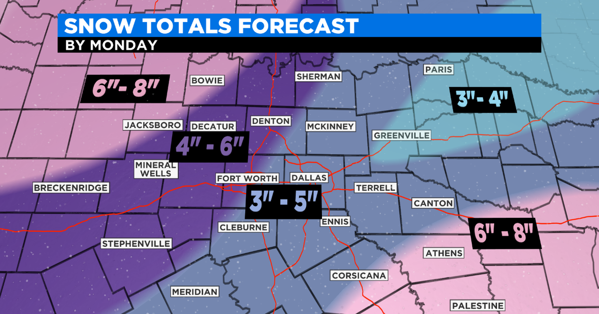 DFW Weather: Historic Winter Storm Brings Heavy Snow, Dangerously Cold ...