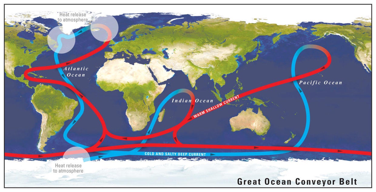 Atlantic Ocean circulation is the weakest in at least 1,600 years ...