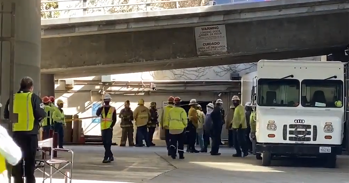 2 Workers In Critical Condition After Reported Explosion In Downtown LA ...