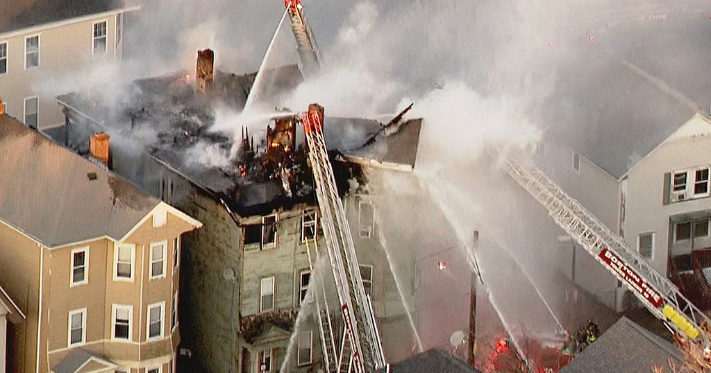 'A Blast Furnace': Firefighters Battle Strong Winds, Flames At Roxbury ...