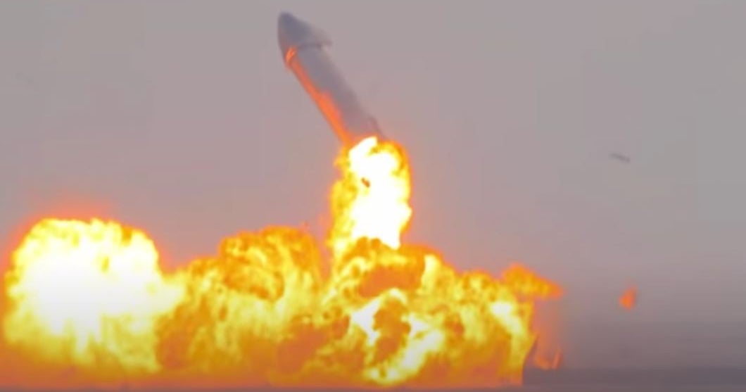 Spacex Starship Flips And Lands In Texas Upright But Then Explodes On