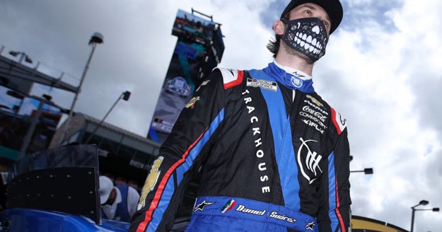 Suarez Makes Historical Mark For Himself, NASCAR - CBS Detroit