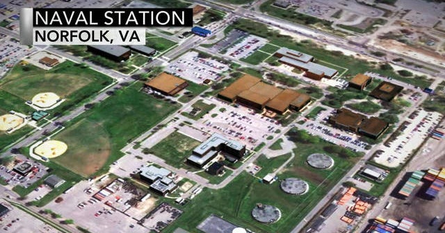 Naval station shooting: Sailor and civilian killed in Virginia - CBS News