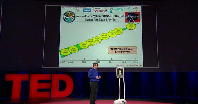 Edward Snowden: PRISM not just about metadata - CBS News