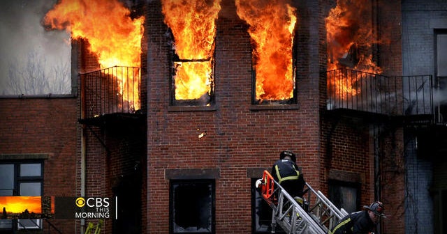 Two firefighters killed fighting Boston brownstone fire - CBS News Two firefighters killed fighting Boston brownstone fire - CBS News