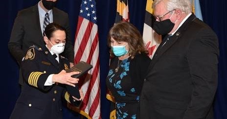 Baltimore County Police Officer Amy Caprio Posthumously Receives ...